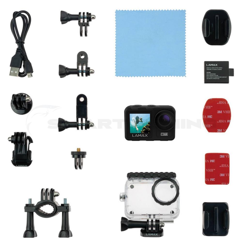 LAMAX W7.1 4K – Sportkamera | Smart Fishing | Akciókamerák