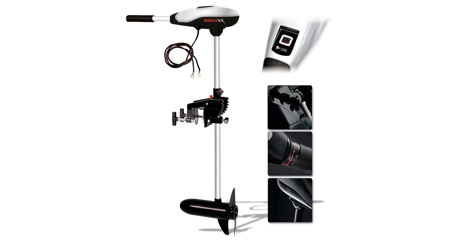 Rhino VX 65 LBS elektromos csónakmotor - Elektromos csónakmotorok ...